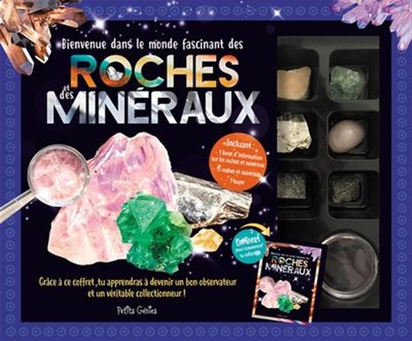 Coffret Roches et minéraux