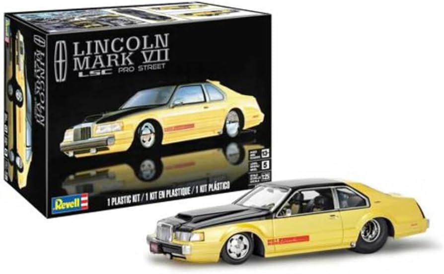Modèle à coller lincoln mark vii pro street, 1/25