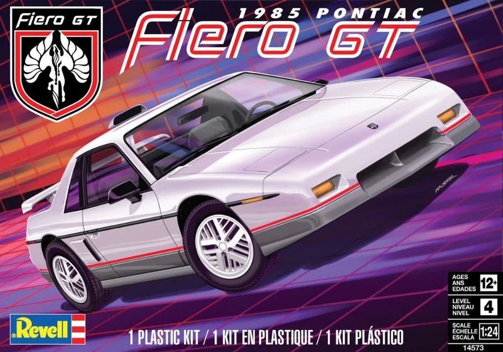 85 Pontiac Fiero GT 1/25 Glue-on Model
