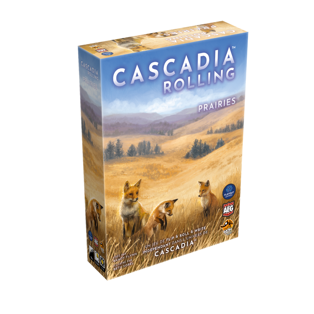 Cascadia Roll & write Prairies (Version française)