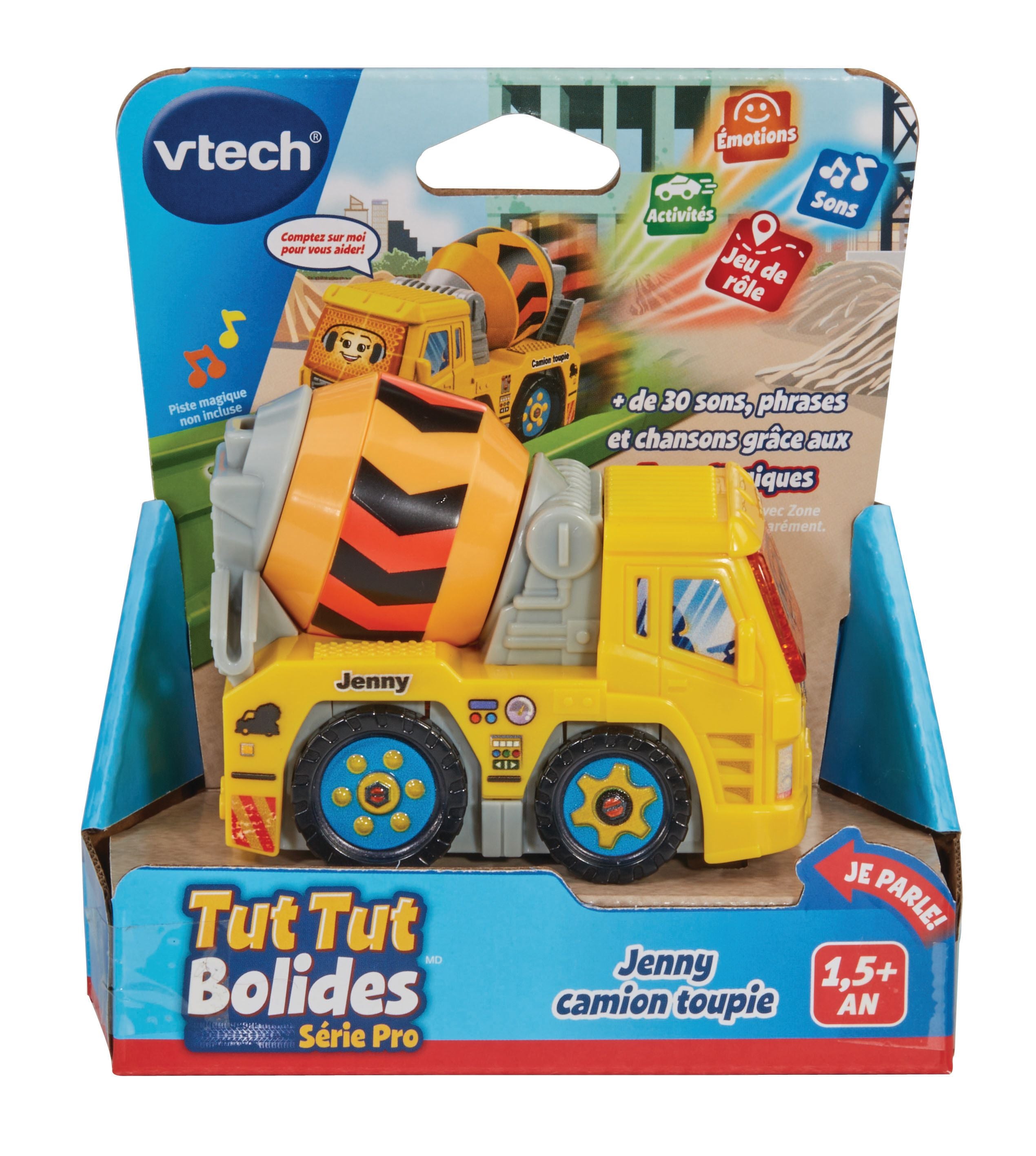 Tut Tut Bolides Jenny, concrete mixer truck